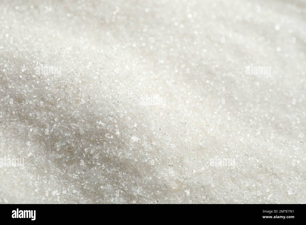 Pile of granulated sugar as background, closeup Stock Photo - Alamy