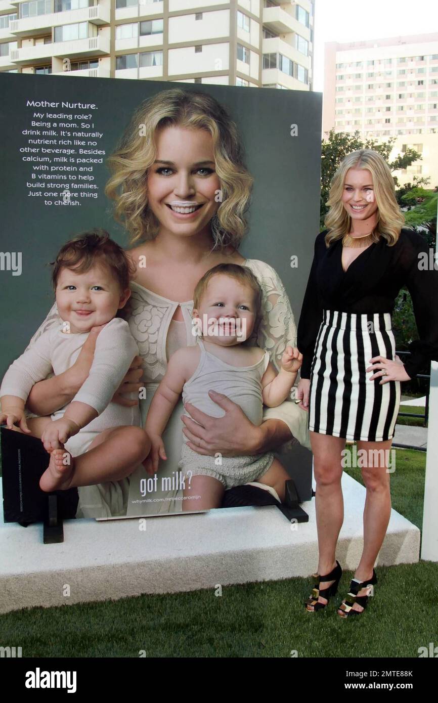 Rebecca Romijn kicks off the Great Gallon Give while unveiling her new ...