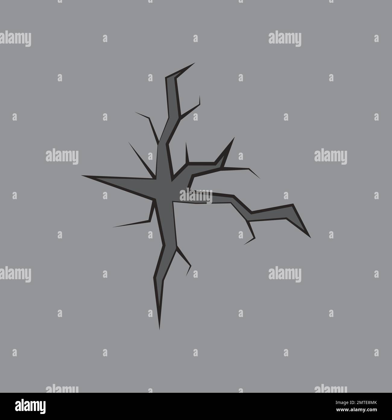 Cracked glass vector vectors hi-res stock photography and images - Alamy