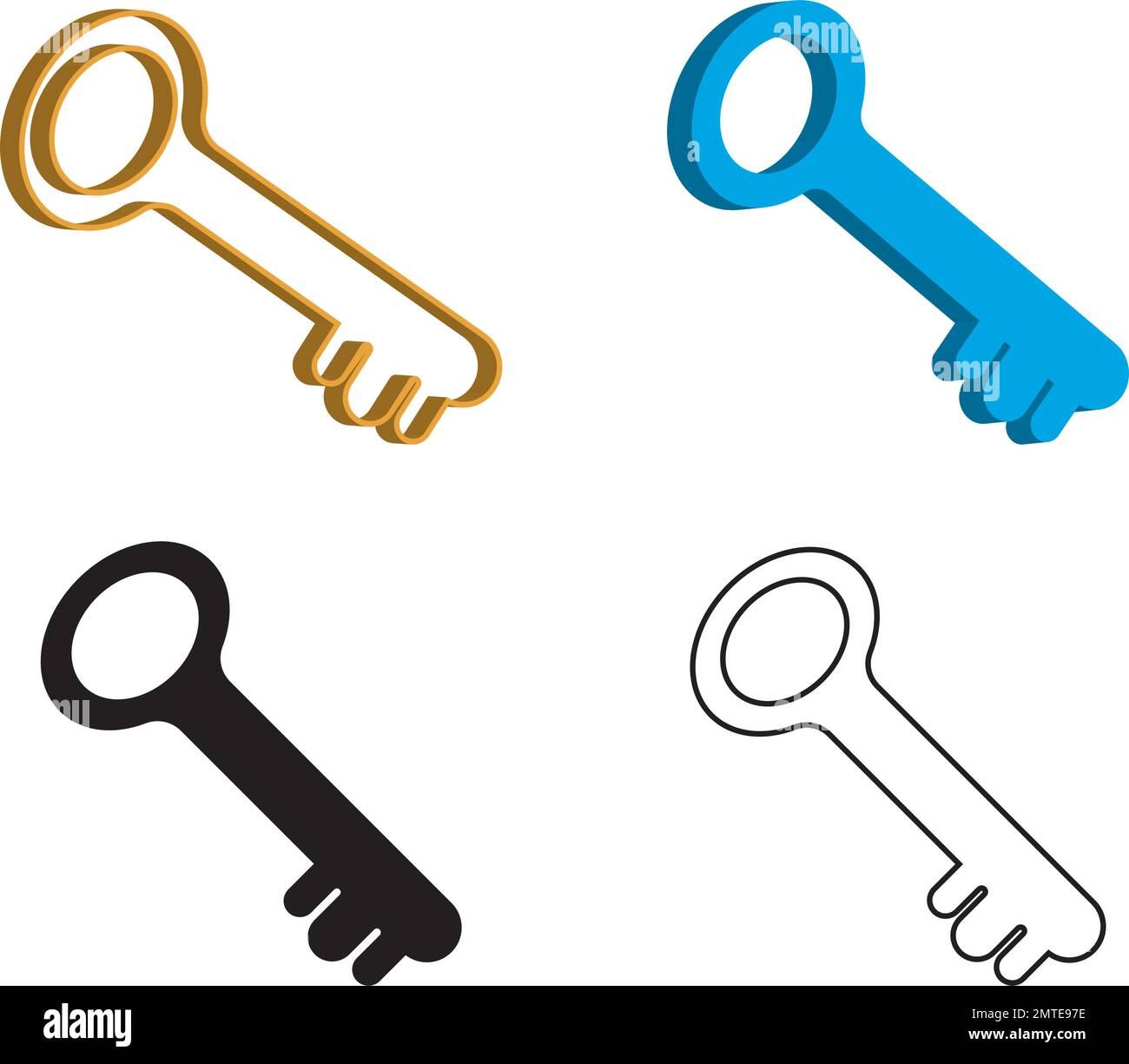 lock icon vector illustration logo template Stock Vector Image & Art ...