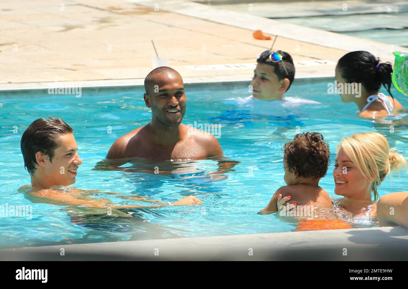 Caroline Receveur and her boyfriend Valentin Lucas look like they are ...