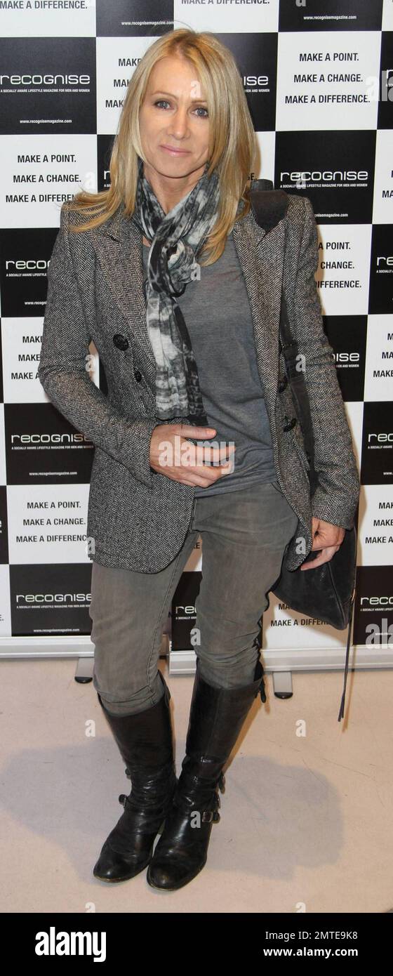 Clothing designer Karen Millen attends the RECOGNISE magazine launch ...