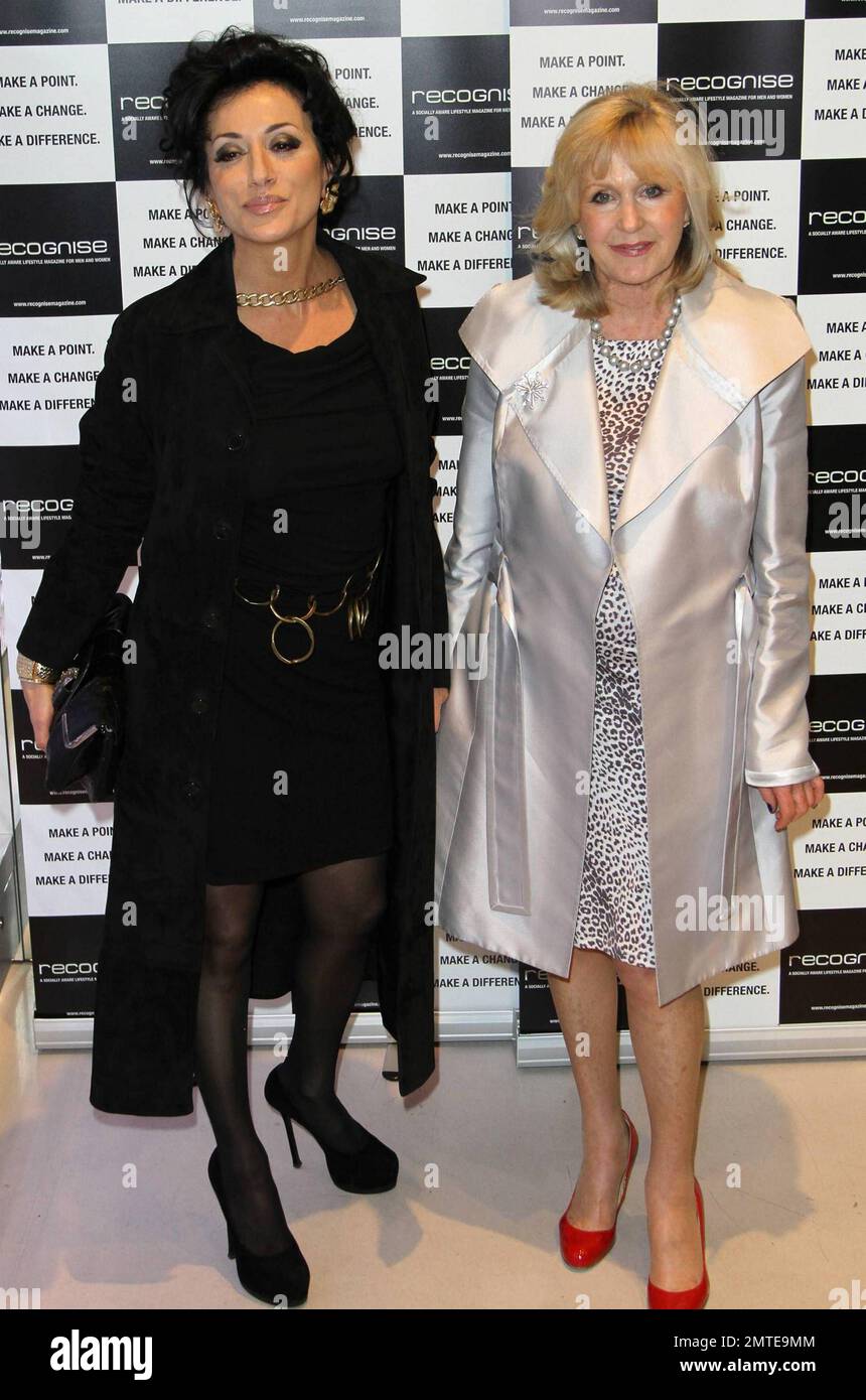 Nancy Dell’Olio attends the RECOGNISE magazine launch party at the ...