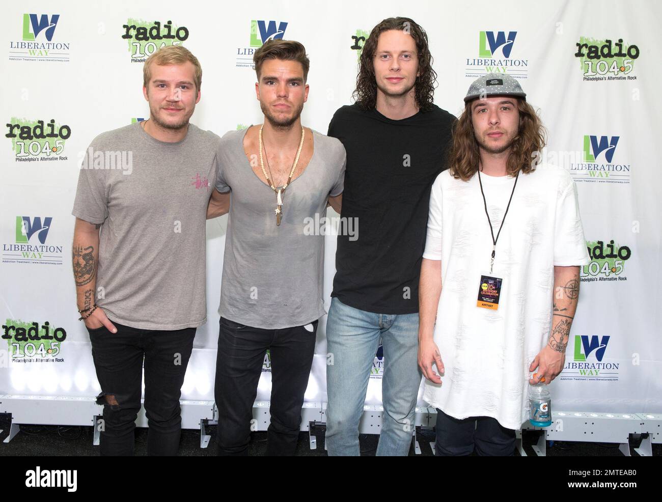 Daniel Kristjansson, from left, JJ Julius Son, Rubin Pollock and David ...