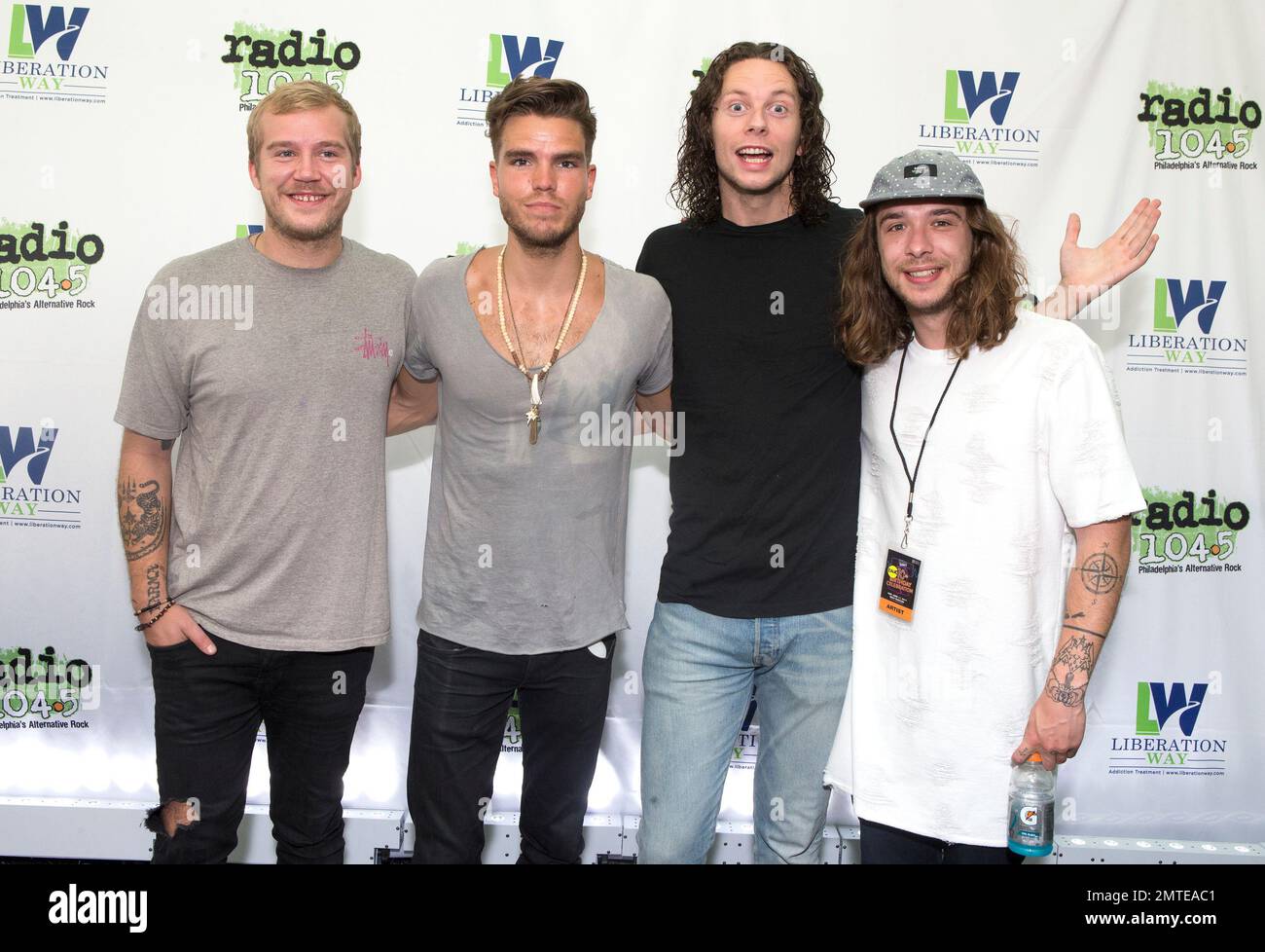 Daniel Kristjansson, from left, JJ Julius Son, Rubin Pollock and David ...