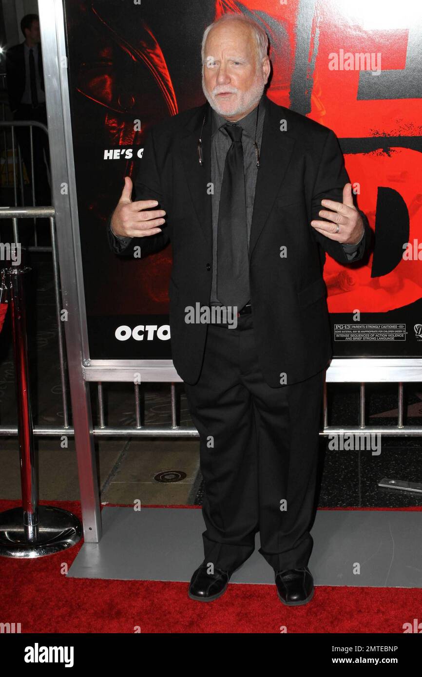 Richard Dreyfus at the premiere of "Red" sponsored by Sobieski vodka at ...