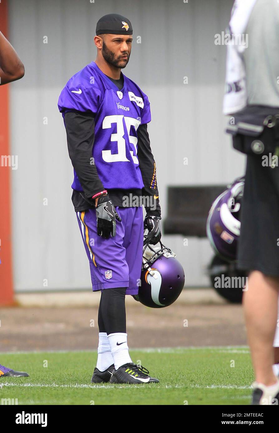 Minnesota Vikings cornerback Marcus Sherels during the NFL football ...