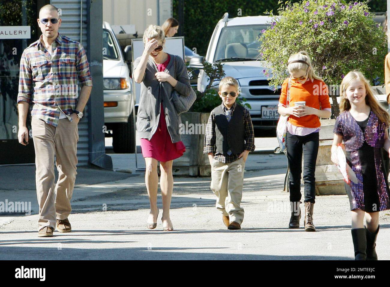On a beautiful sunny Sunday Reese Witherspoon and fiance Jim Toth take ...