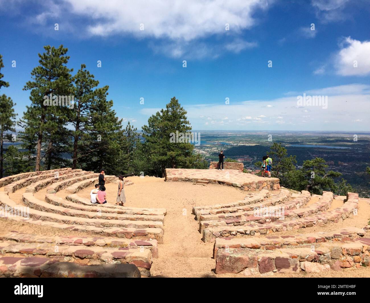 This May 13, 2017 photo shows the Sunrise Amphitheater on Flagstaff ...