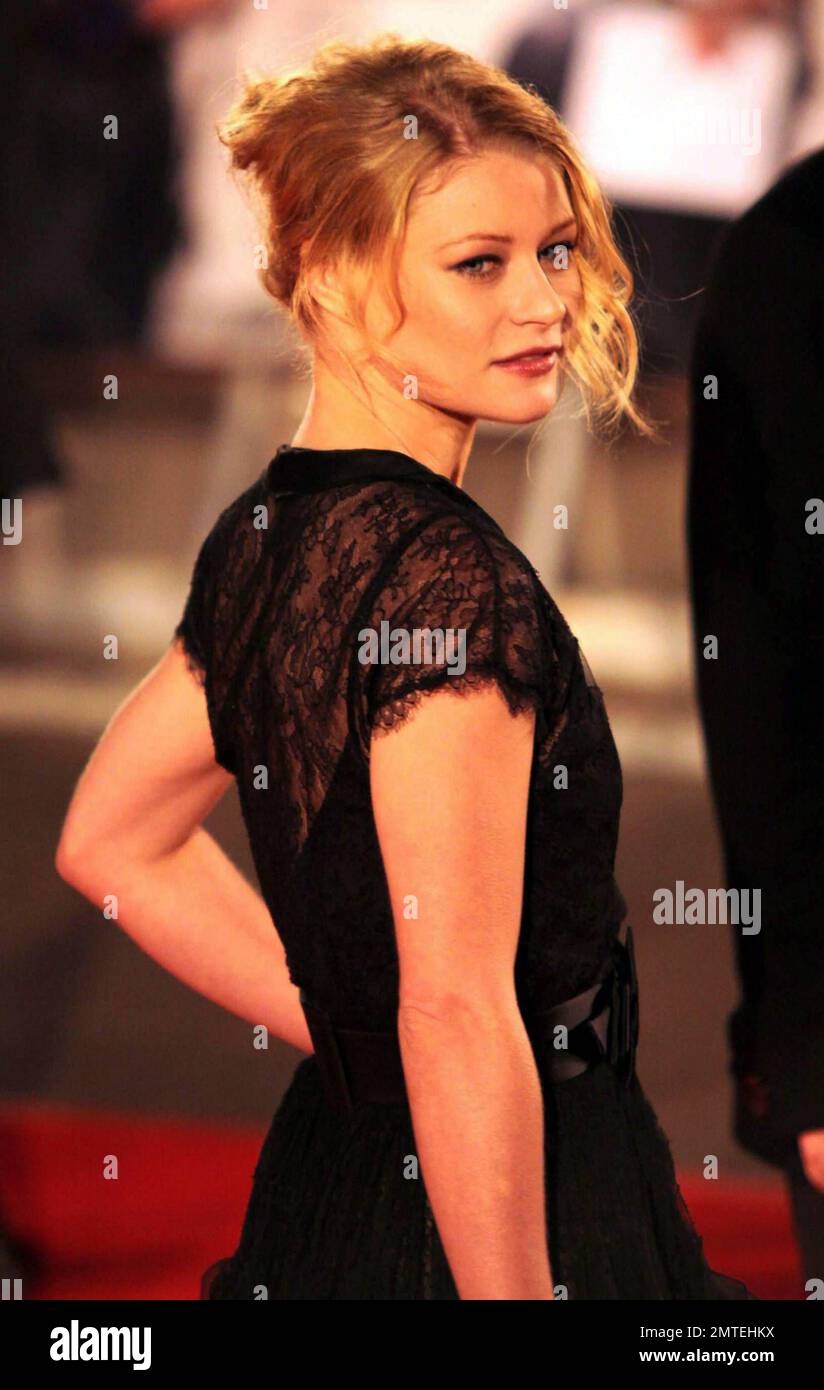 Emilie de Ravin at the UK premiere of "Remember Me" in Leicester Square ...