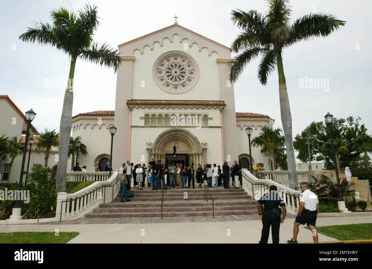 Memorial Service for Latin singer Rocio Jurado held at the Church of St ...