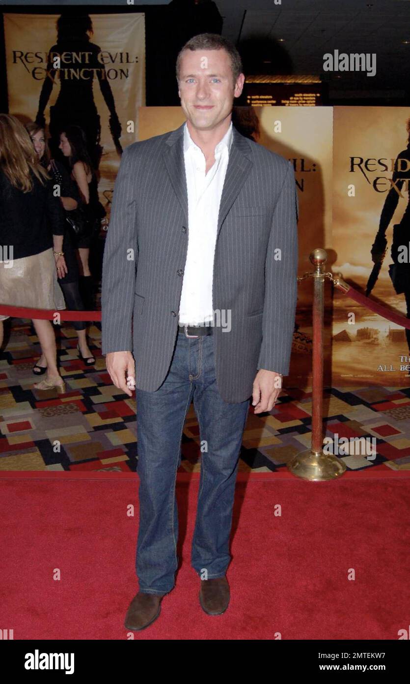 Jason O'Mara attends the World Premiere of Screen Gems' "Resident Evil ...