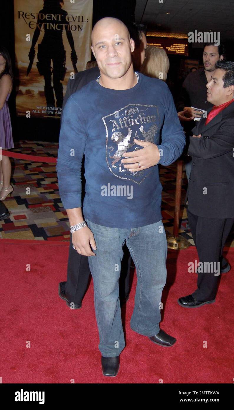 UFC Fighter Frank Trigg attend the World Premiere of Screen Gems ...