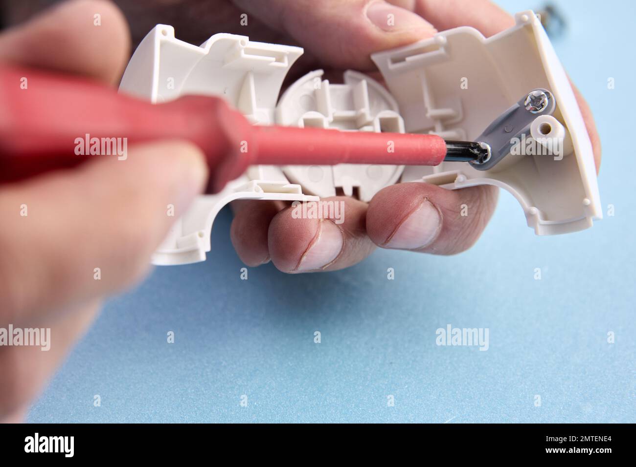 Assembly EU schuko power plug standard type f connector for Europe ...