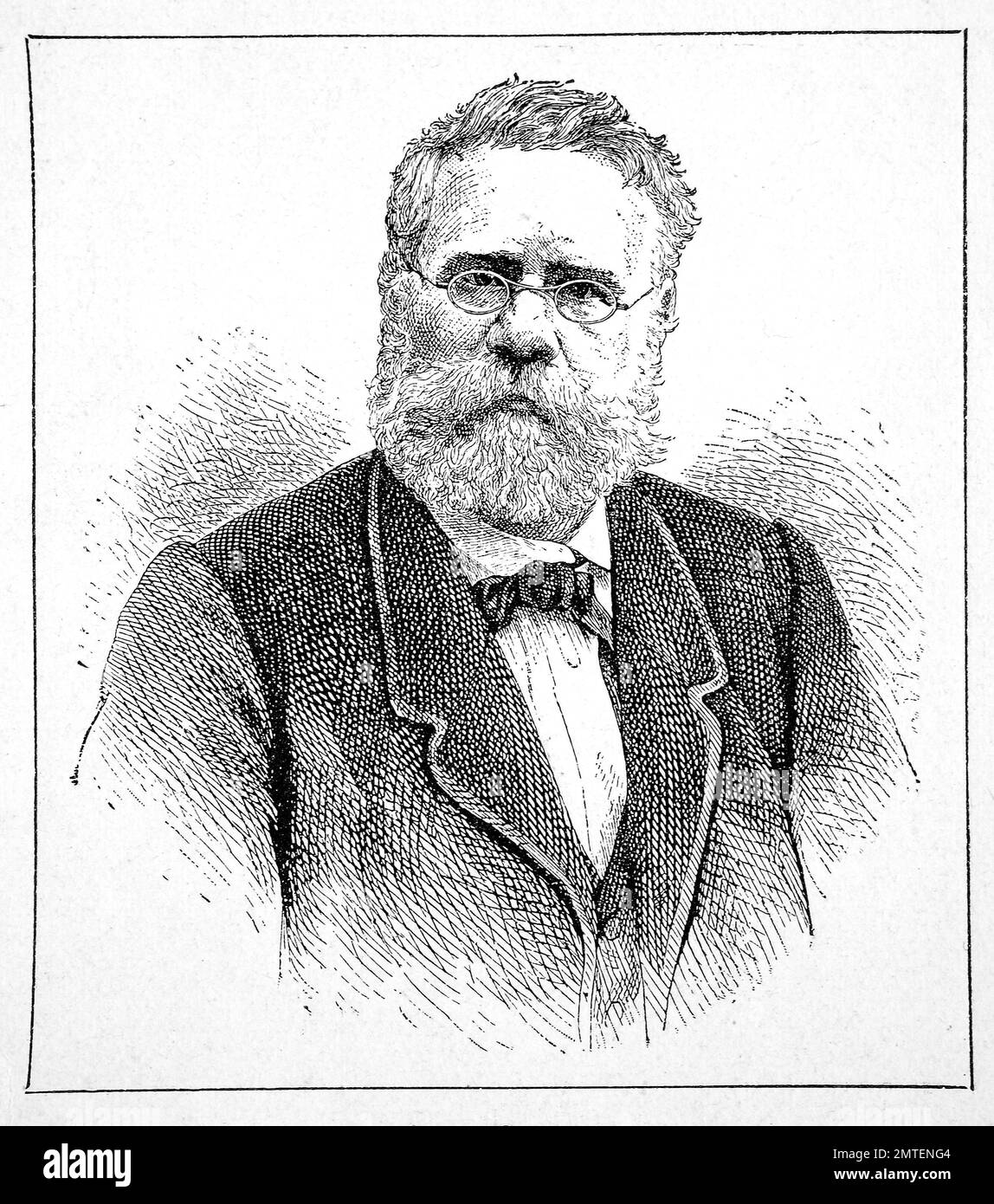 Born as heinrich ludwig christian friedrich reuter hi-res stock ...