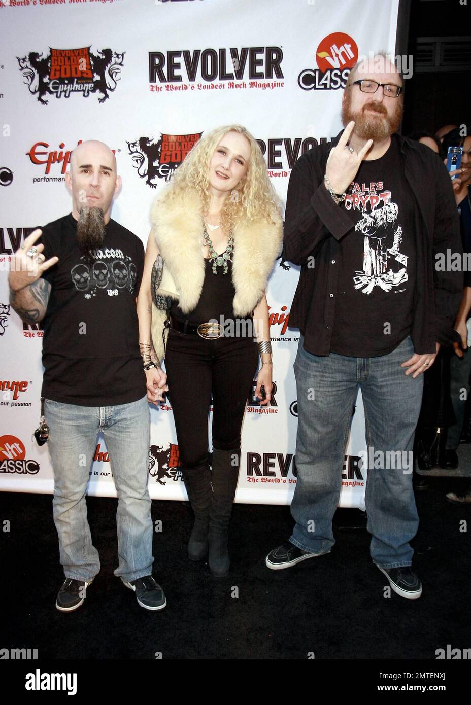 Scott Ian and Brian Posehn at the Revolver Golden Gods Awards at Club ...