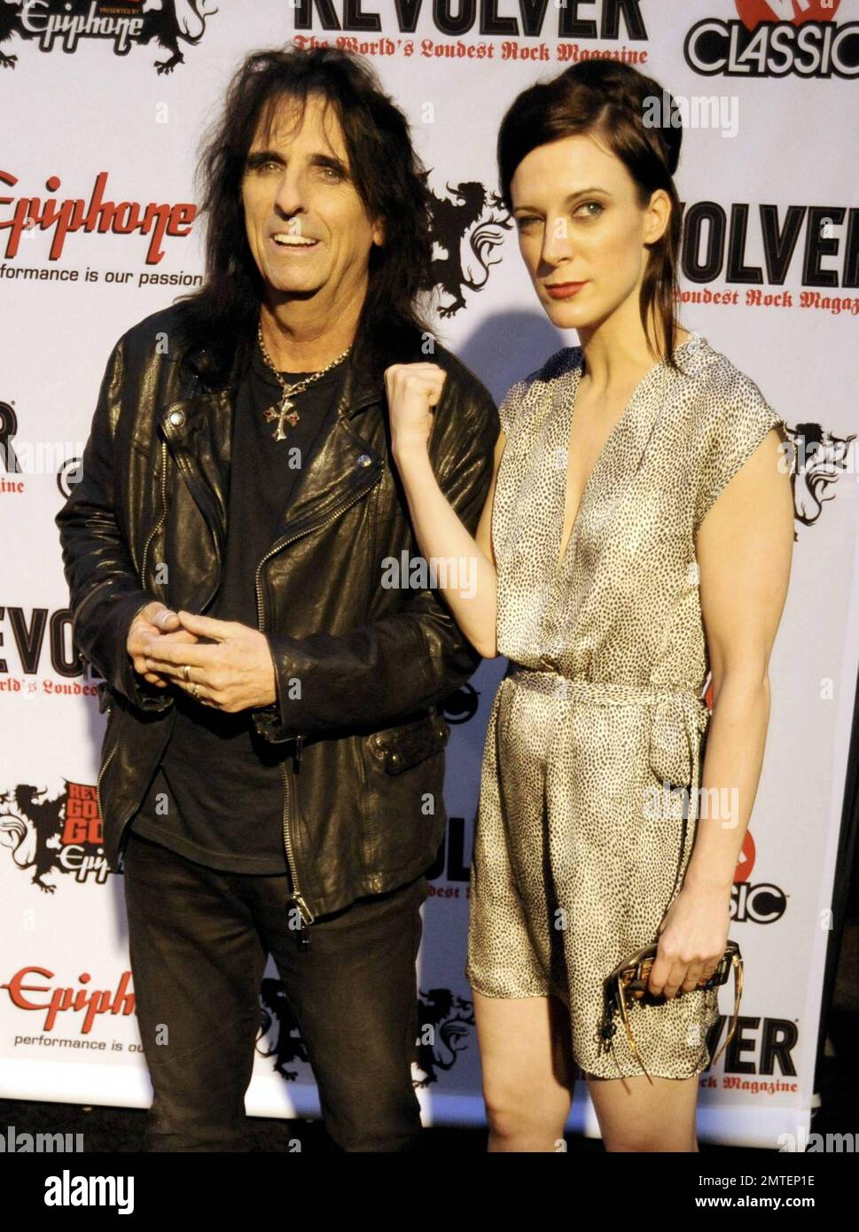 Alice Cooper and daughter Calico at the Revolver Golden Gods Awards at ...