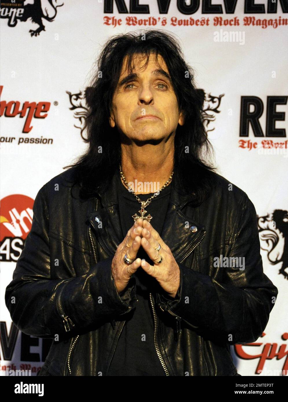 Alice Cooper at the Revolver Golden Gods Awards at Club Nokia downtown ...