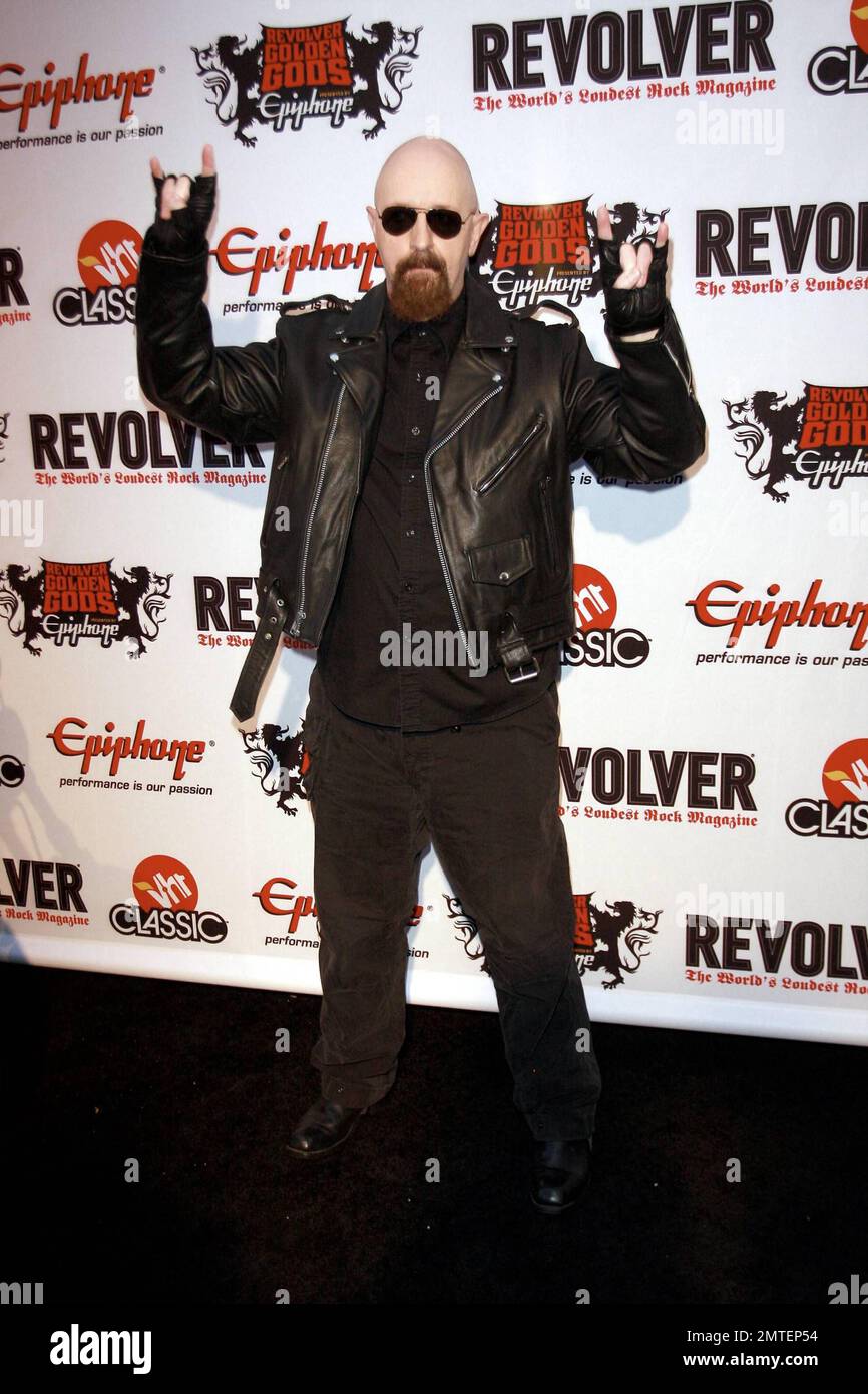 Rob Halford at the Revolver Golden Gods Awards at Club Nokia downtown ...
