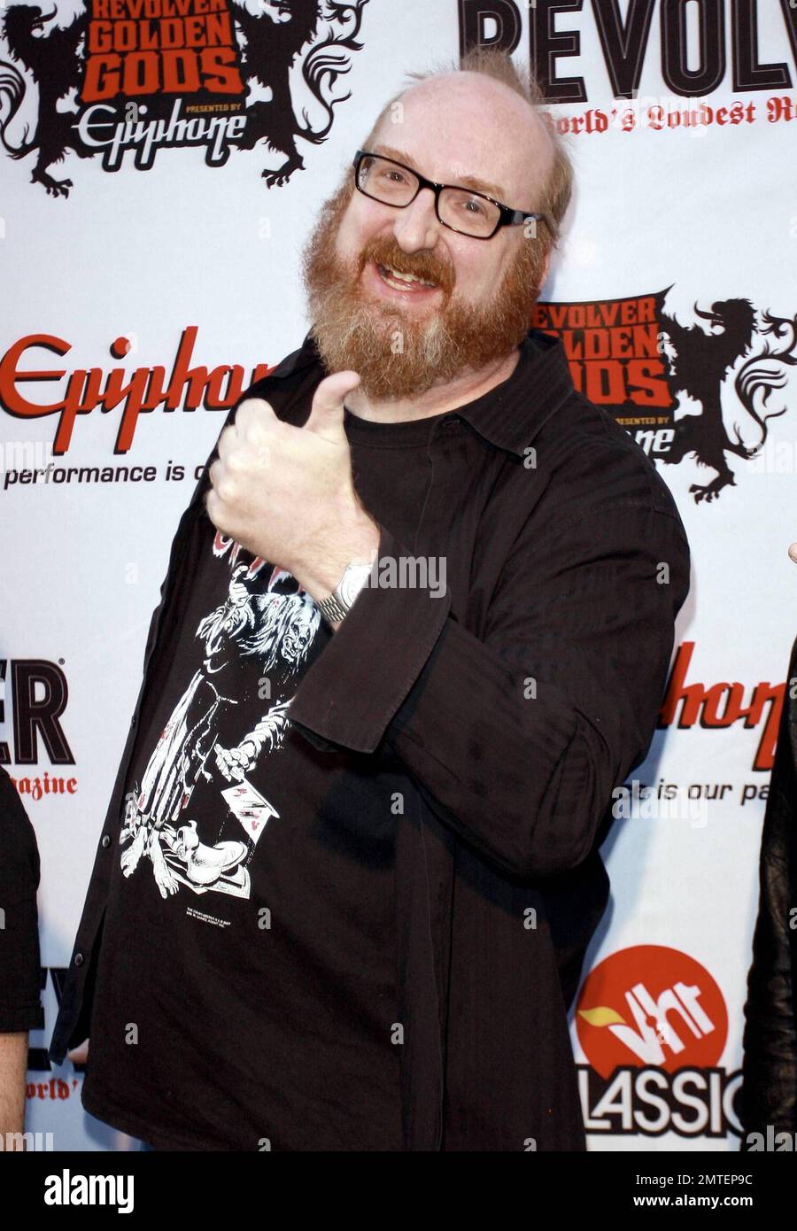 Brian Posehn at the Revolver Golden Gods Awards at Club Nokia downtown ...