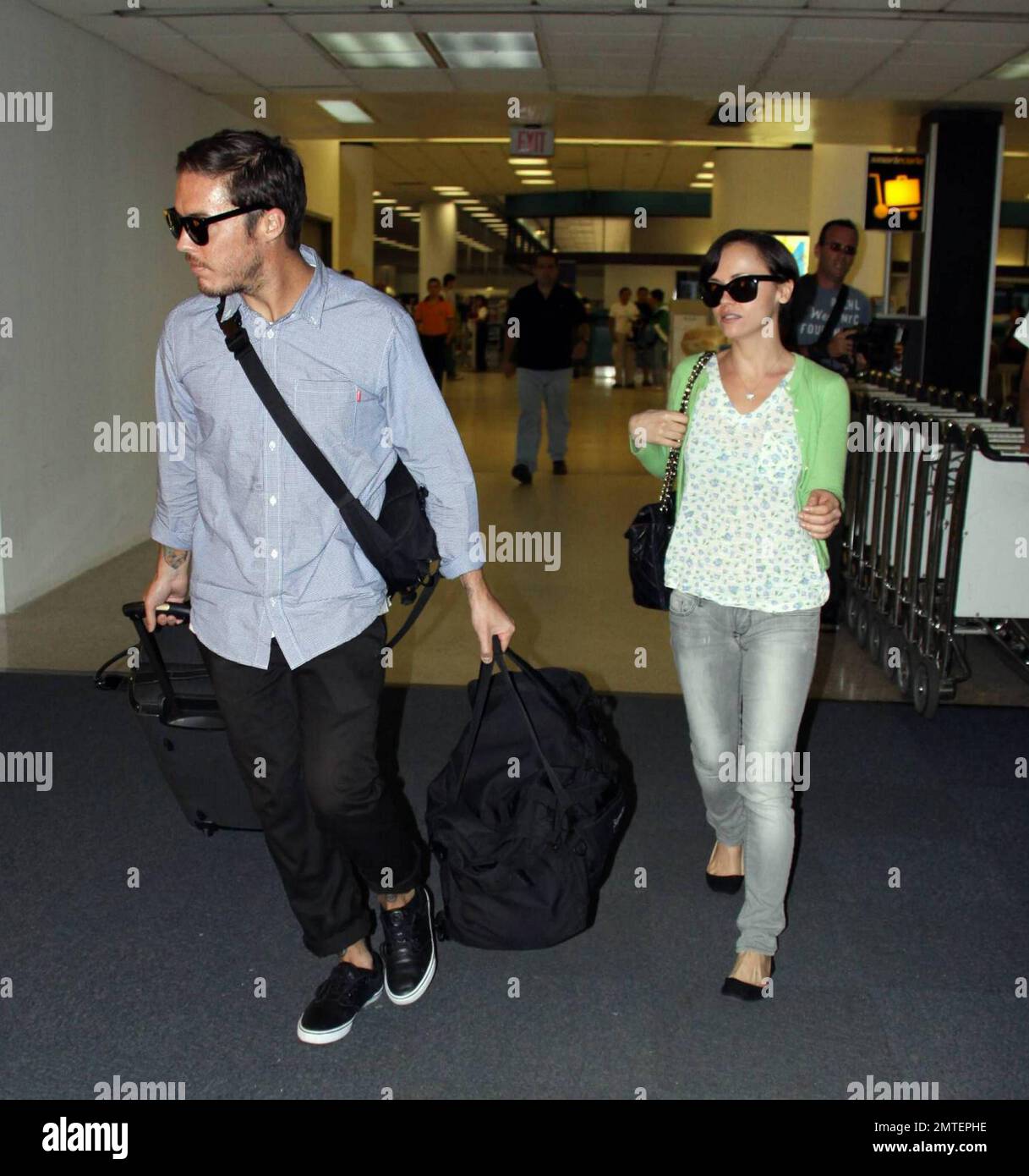 Christina ricci and boyfriend hi-res stock photography and images - Alamy