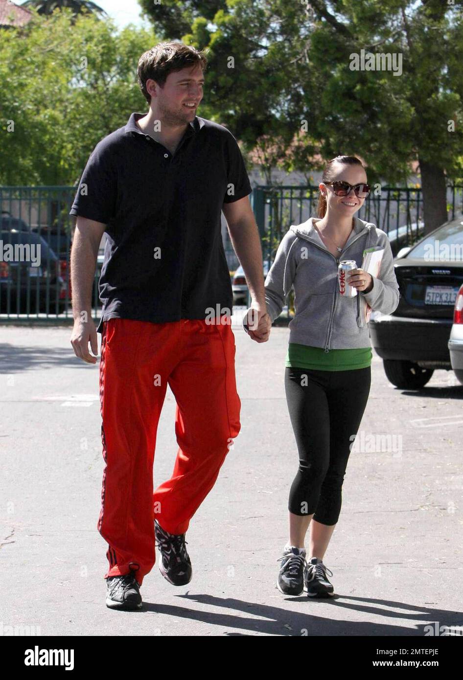 Exclusive!! Christina Ricci and actor-fiance Owen Benjamin headed to a ...