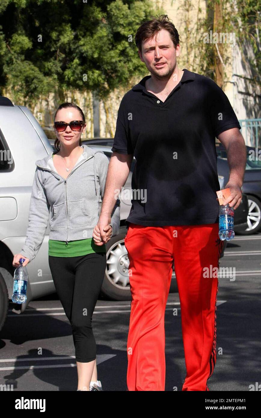 Exclusive!! Christina Ricci and actor-fiance Owen Benjamin headed to a ...