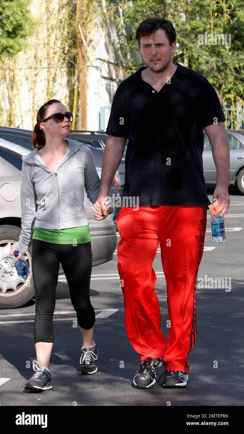Exclusive!! Christina Ricci and actor-fiance Owen Benjamin headed to a ...