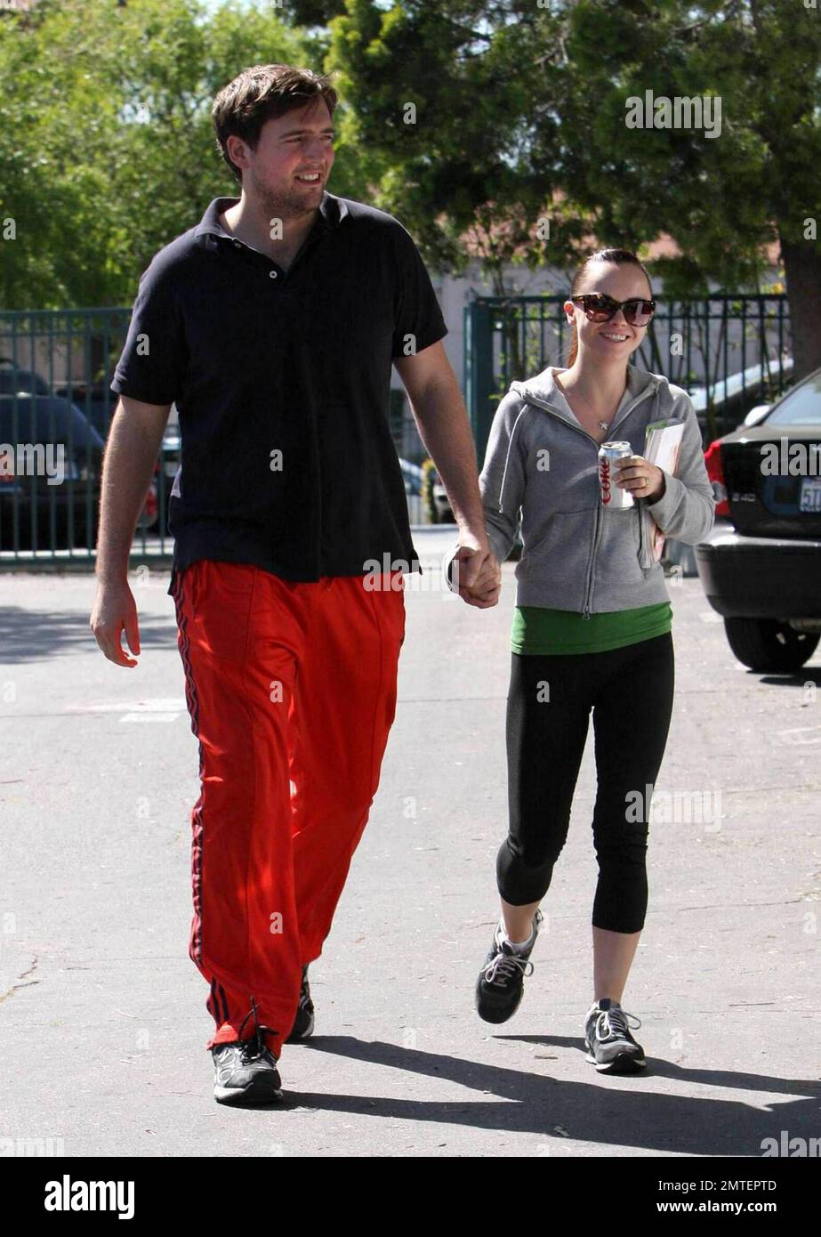 Exclusive!! Christina Ricci and actor-fiance Owen Benjamin headed to a ...