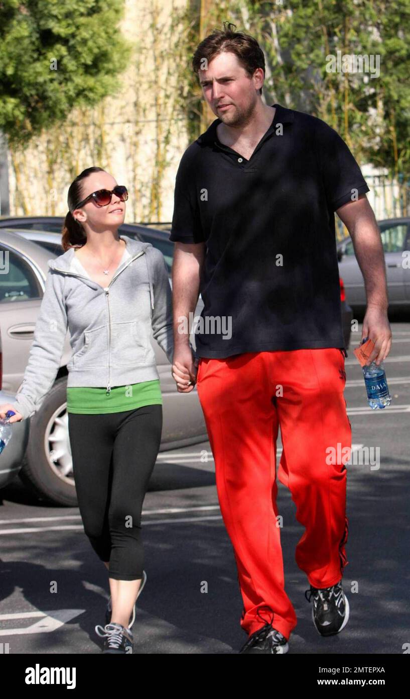 Exclusive!! Christina Ricci and actor-fiance Owen Benjamin headed to a ...