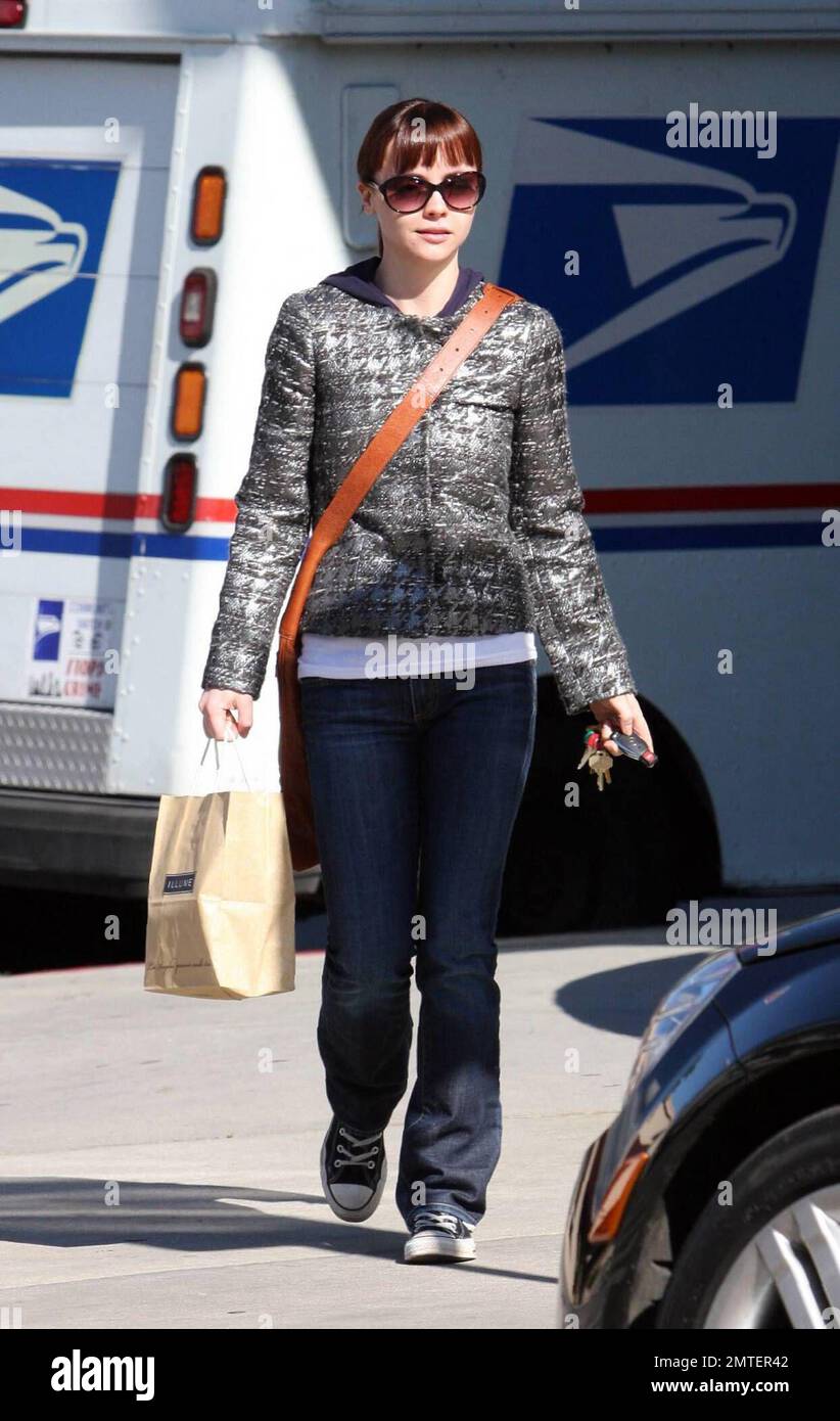 Christina Ricci kept busy today running errands in Los Angeles. She ...
