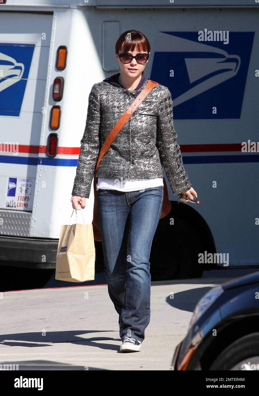 Christina Ricci kept busy today running errands in Los Angeles. She ...