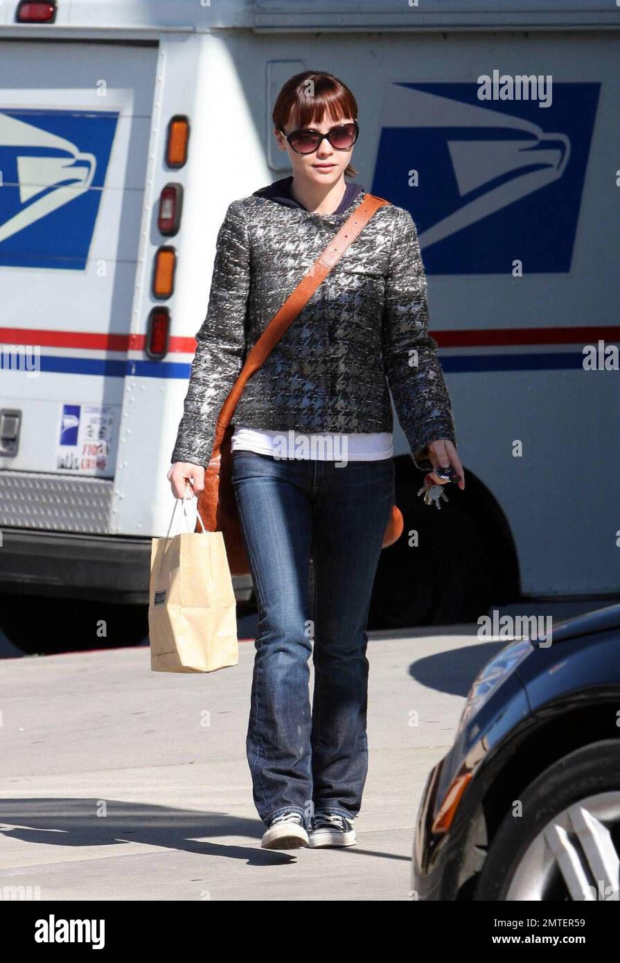 Christina Ricci kept busy today running errands in Los Angeles. She ...