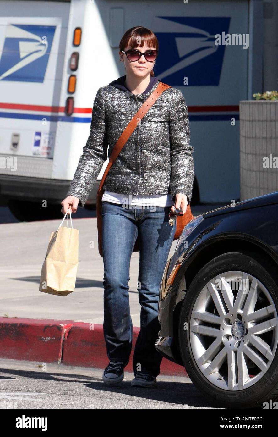 Christina Ricci kept busy today running errands in Los Angeles. She ...