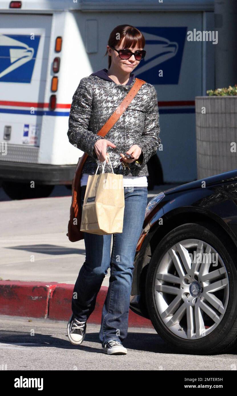 Christina Ricci kept busy today running errands in Los Angeles. She ...