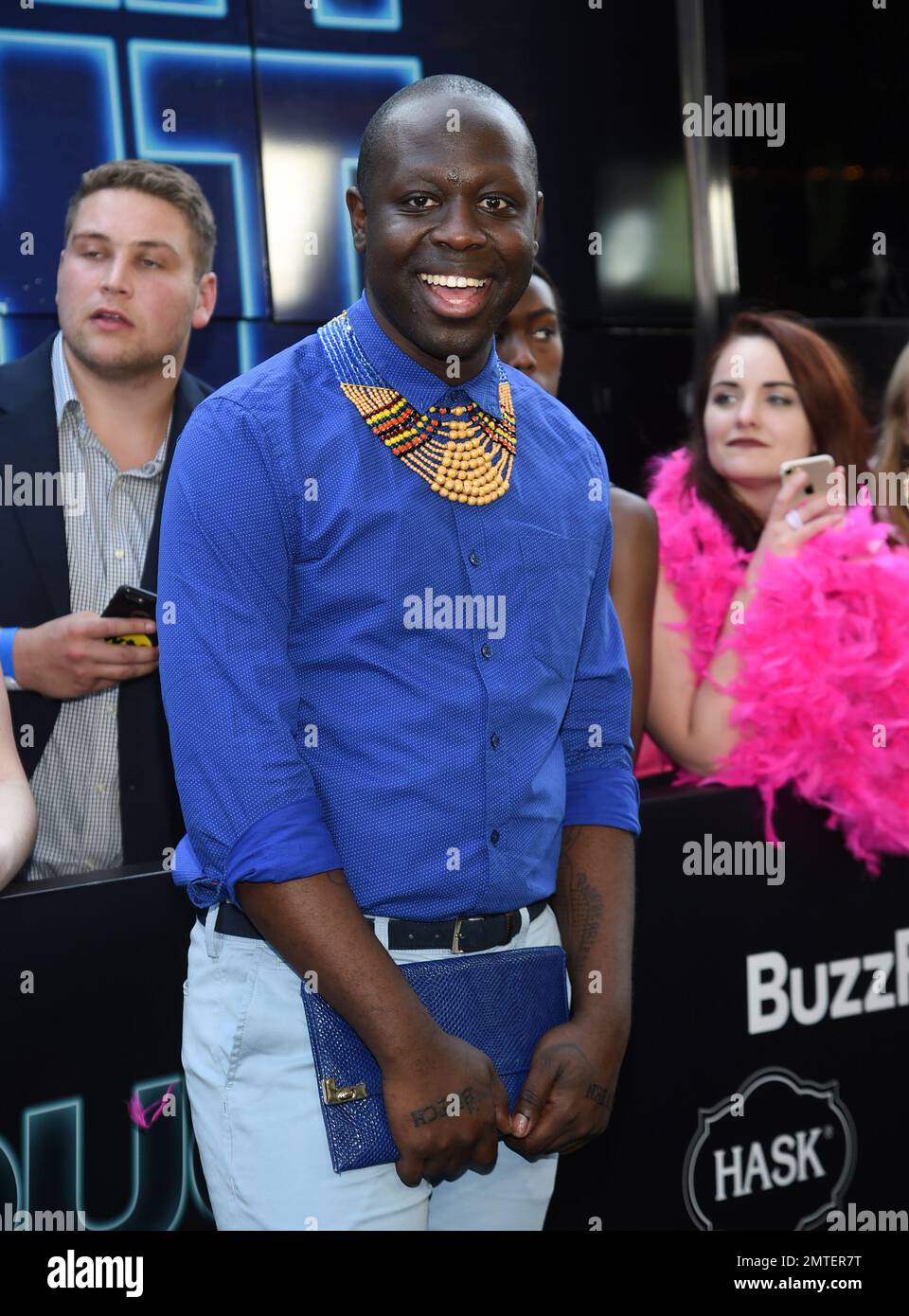 Bob the Drag Queen attends the world premiere of Columbia Pictures ...