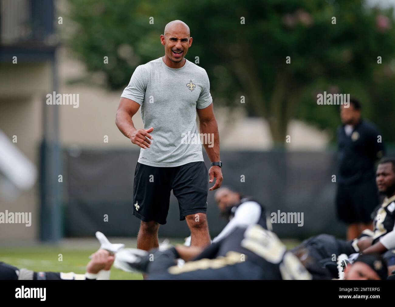 New Orleans Saints assistant strength and conditioning coach Charles ...