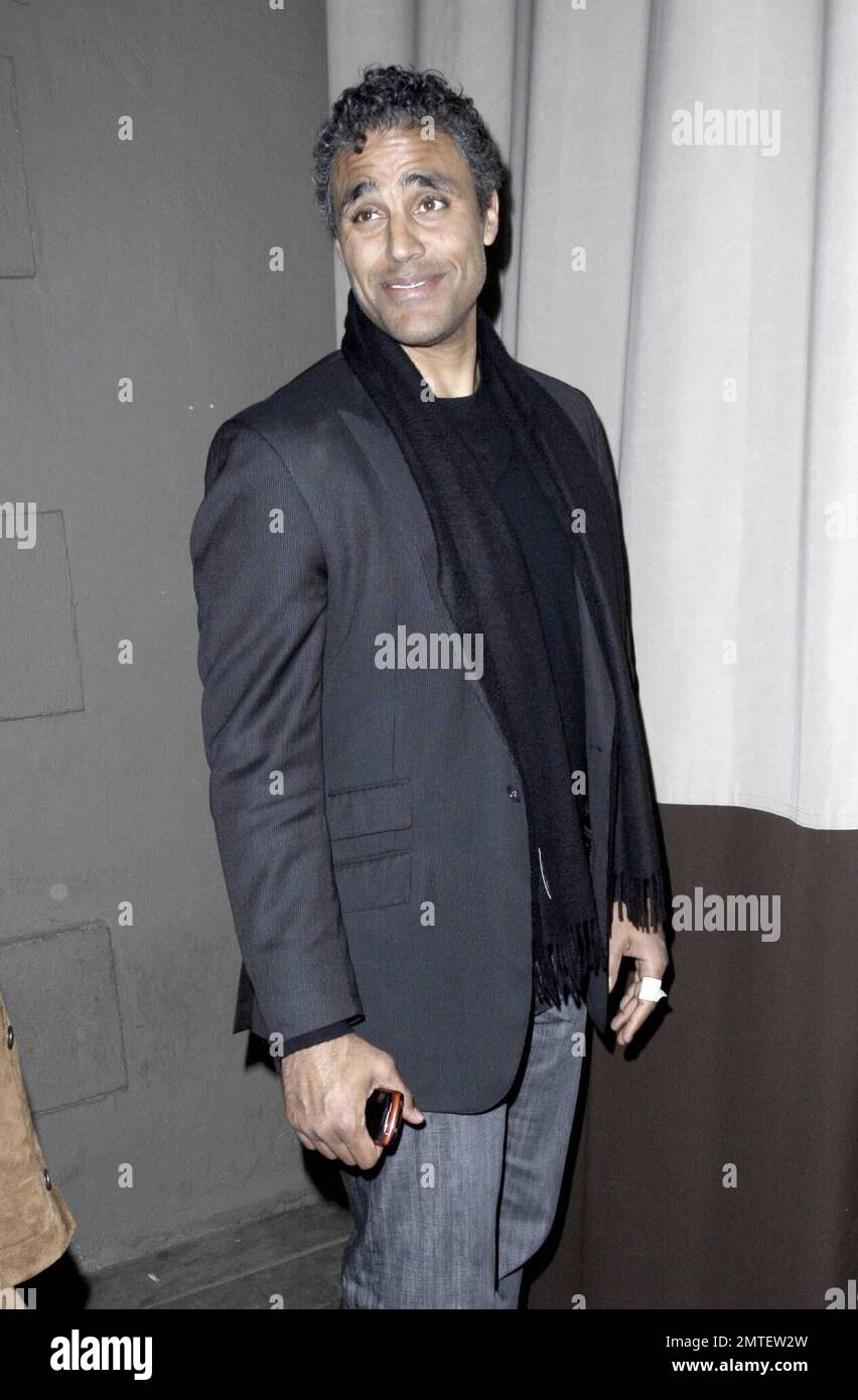 Actor and retired professional basketball player Rick Fox gets his New ...