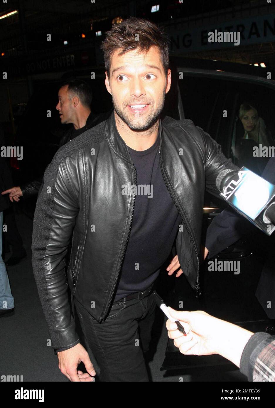 Pop superstar Ricky Martin pays a visit to "Larry King Live" at the CNN ...