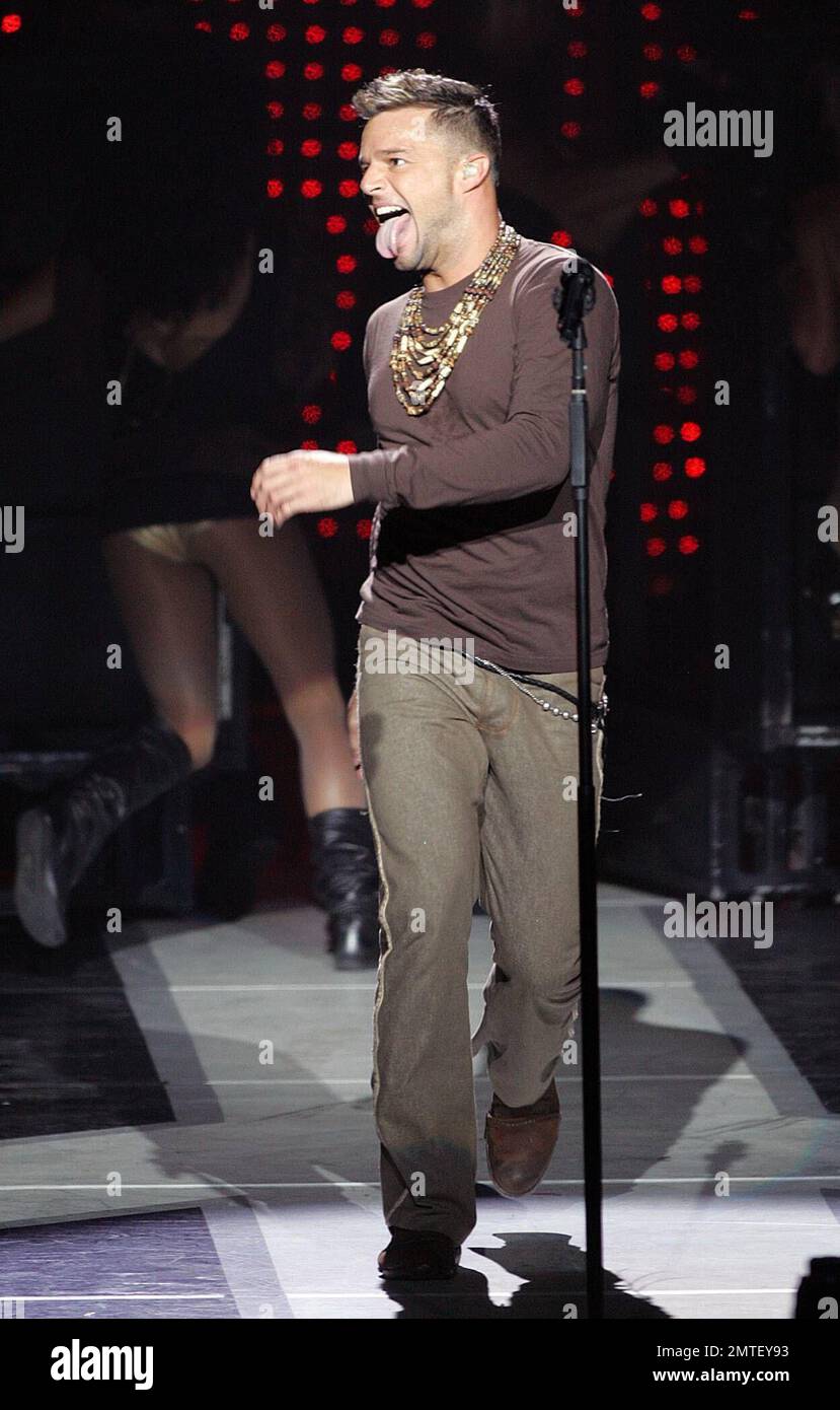 Ricky Martin performs in concert at The Fillmore Miami Beach at Jackie ...