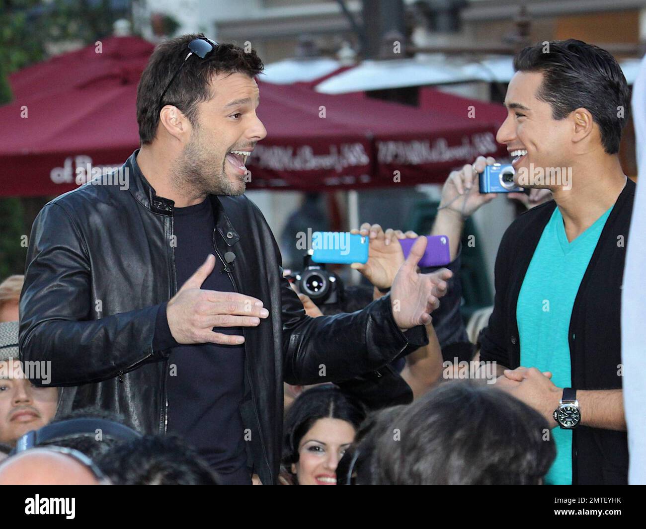 Grammy and Latin Grammy award-winning singer Ricky Martin joins Mario ...