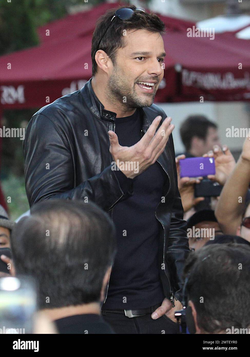 Grammy and Latin Grammy award-winning singer Ricky Martin joins Mario ...