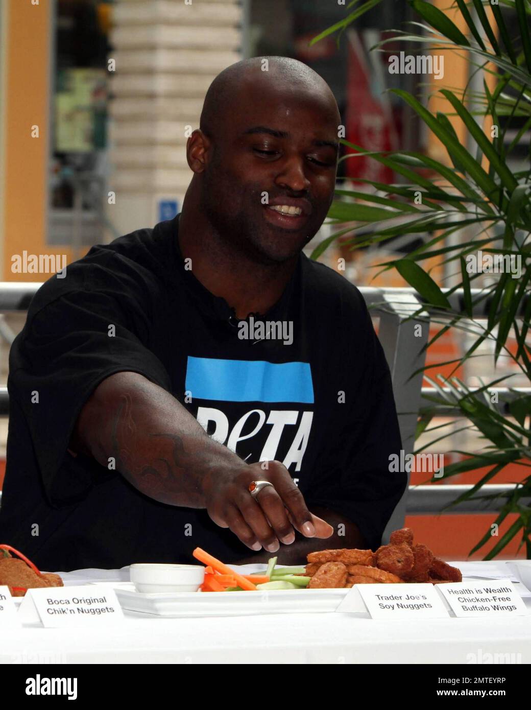 EXCLUSIVE!! Miami Dolphins running back and vegetarian Ricky Williams ...