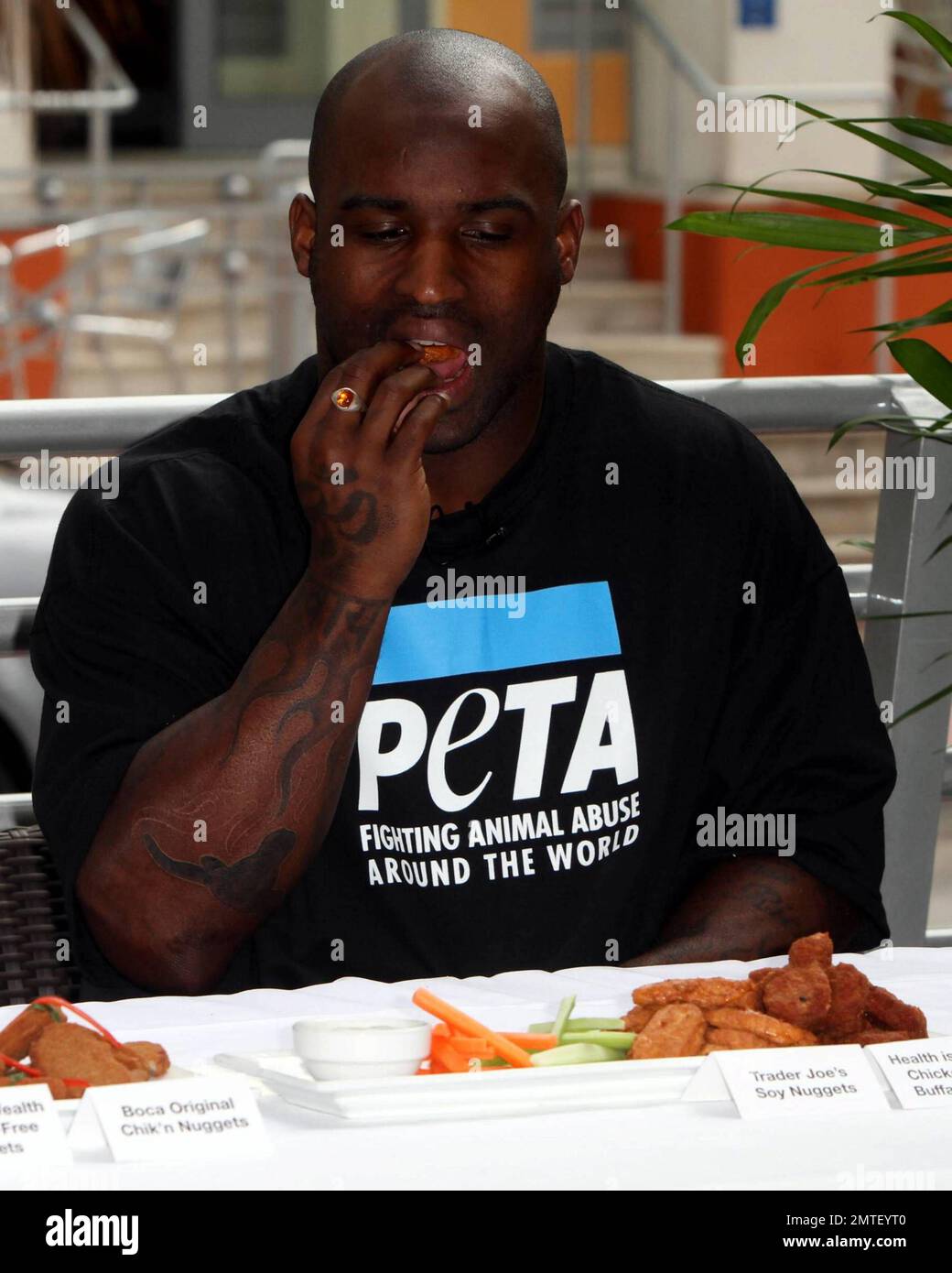 EXCLUSIVE!! Miami Dolphins running back and vegetarian Ricky Williams ...