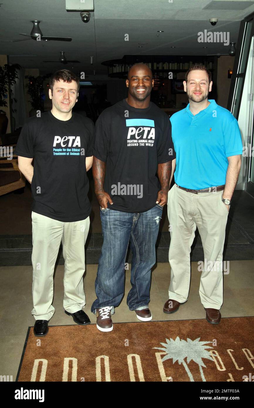 EXCLUSIVE!! Miami Dolphins running back and vegetarian Ricky Williams ...