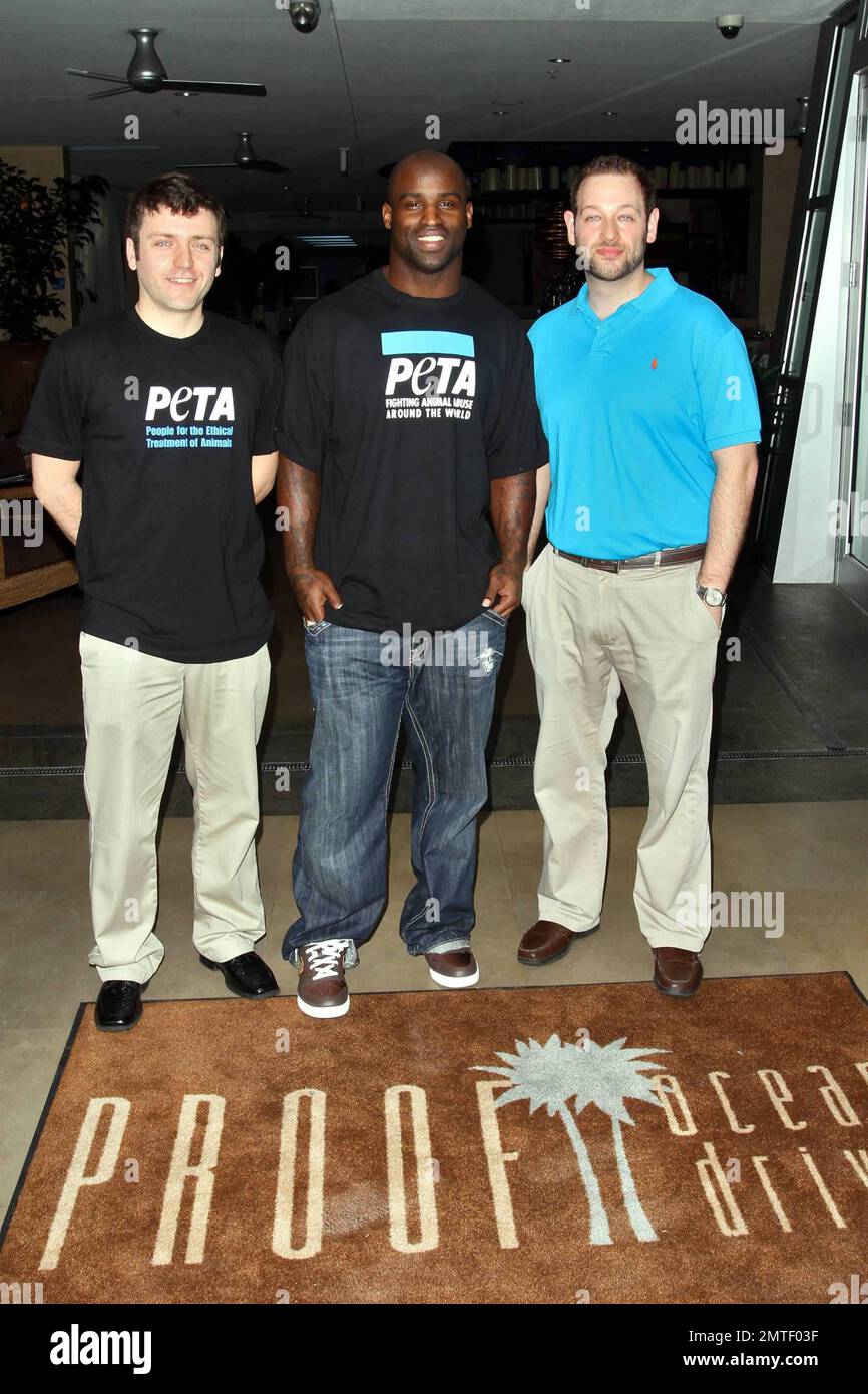 EXCLUSIVE!! Miami Dolphins running back and vegetarian Ricky Williams ...