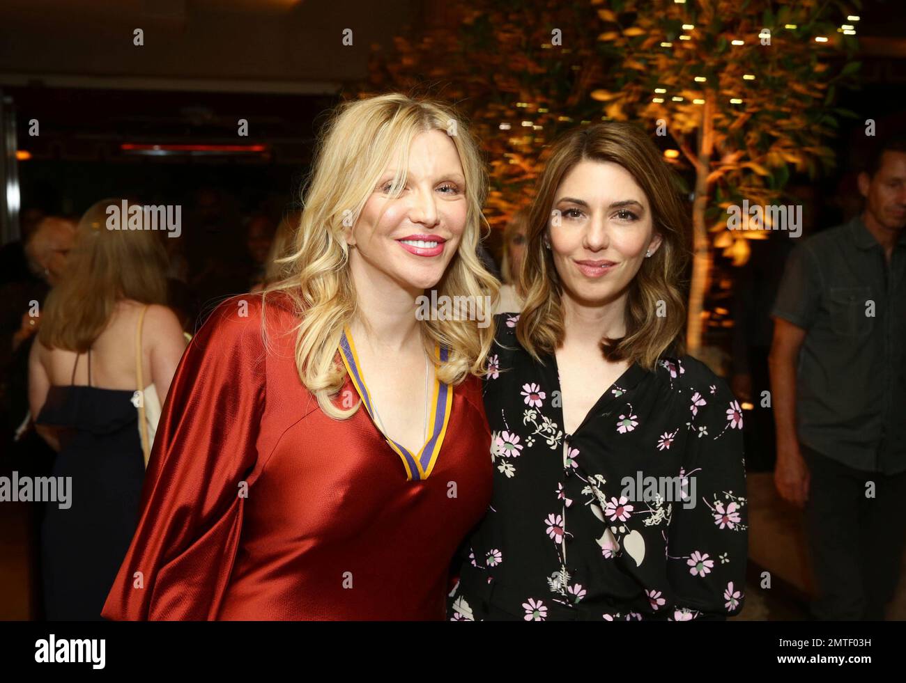 Courtney Love and Writer/Director Sofia Coppola seen at The U.S ...