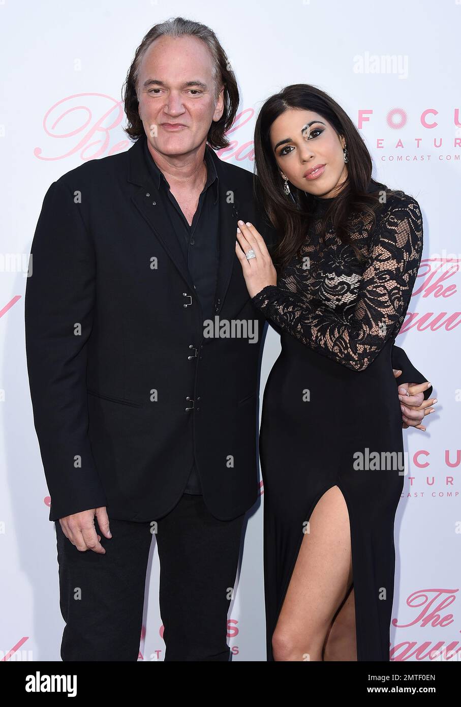 Quentin Tarantino and Daniela Pick arrive at the premiere of "The ...