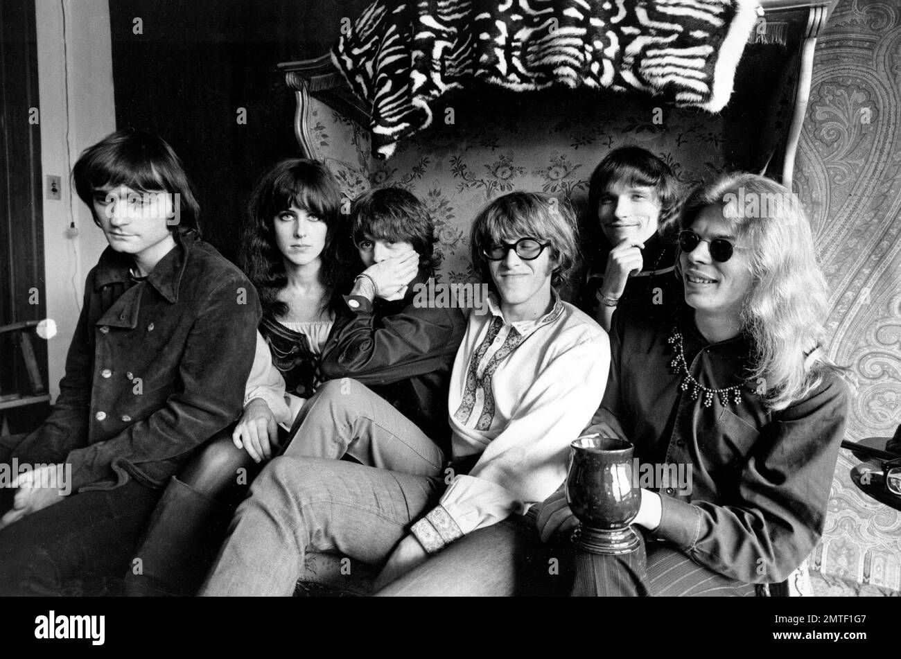 FILE - In this March 8, 1968 file photo, members of the rock group ...