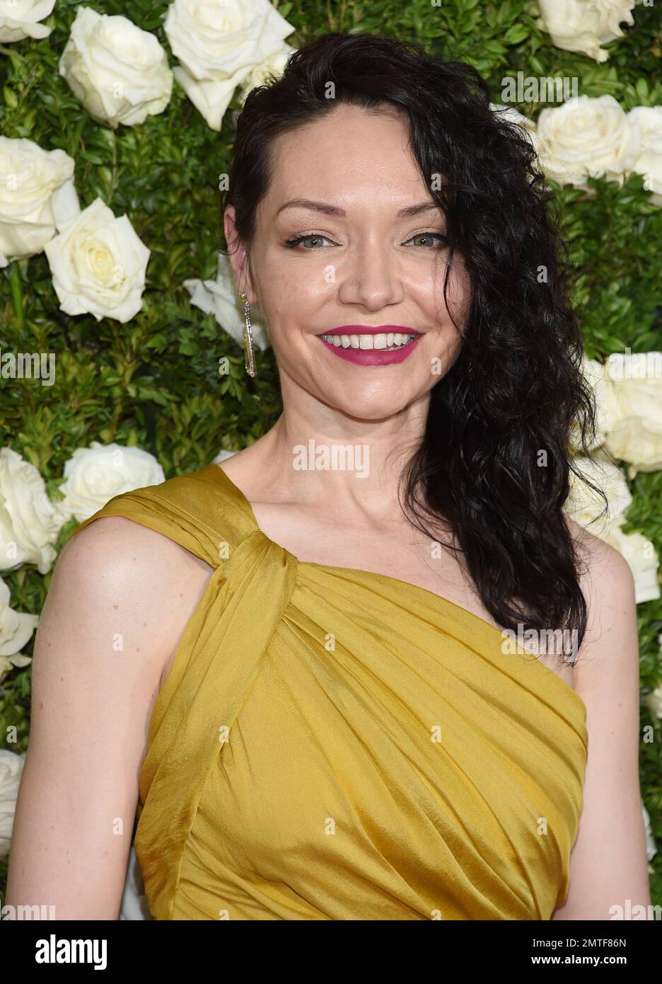 Katrina Lenk arrives at the 71st annual Tony Awards at Radio City Music ...